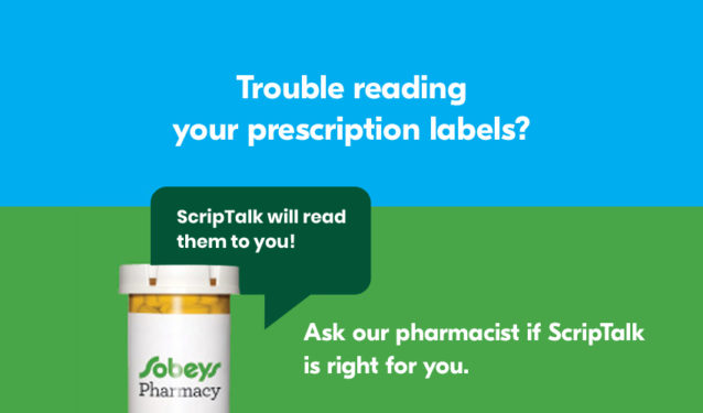 ScripTalk | Sobeys Pharmacy